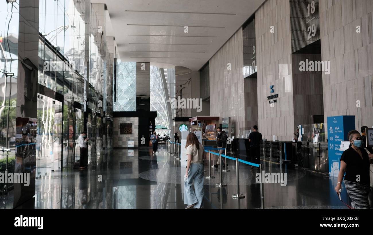 Sathorn Square Office Tower Lobby Sathorn, Square One, Sathorn Square ...