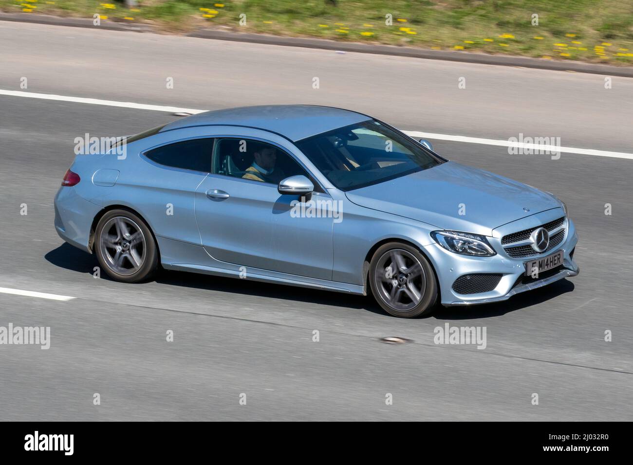 Driving on the m61 motorway hi-res stock photography and images - Alamy