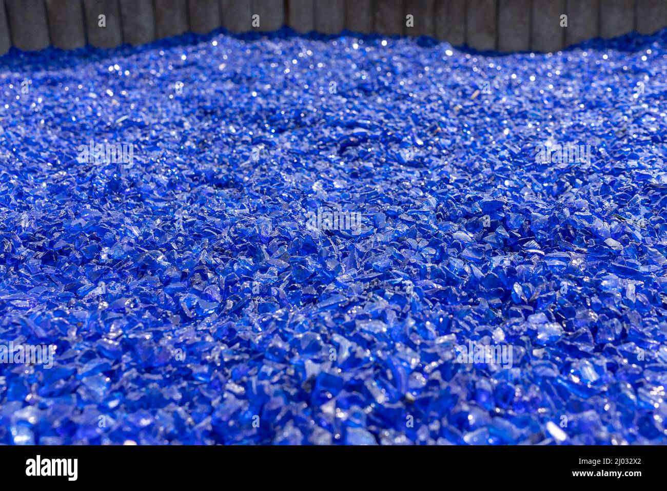 Stained glass as waste glass recycling Stock Photo - Alamy