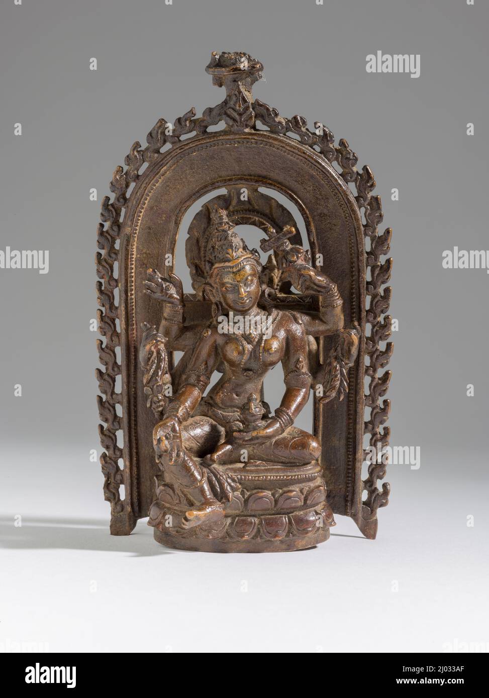 The Buddhist Goddess Vasudhara. Bangladesh, 11th century. Sculpture ...