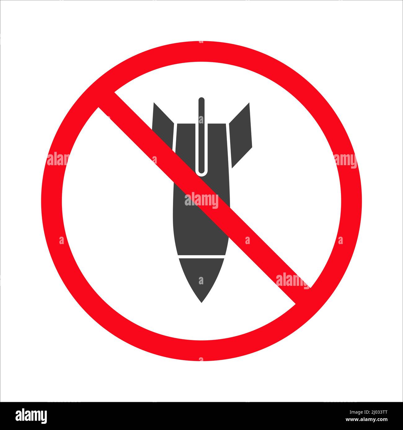 Bombing stop sign on white background Stock Vector Image & Art - Alamy