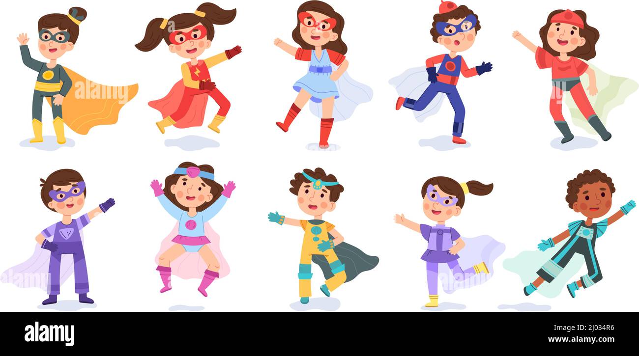 Baby Superhero Cartoon