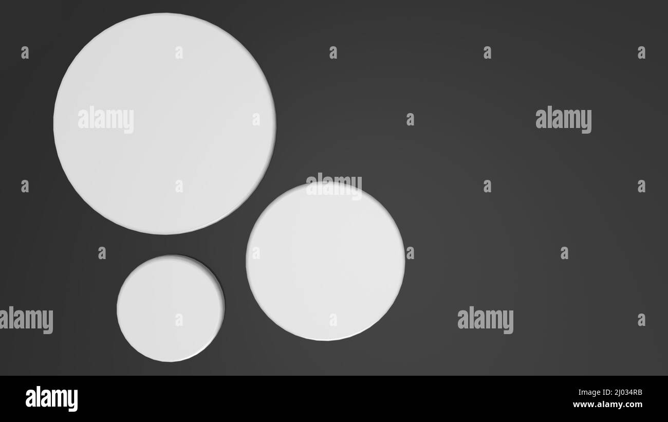 circle pattern background texture 3d illustration rendering Stock Photo ...