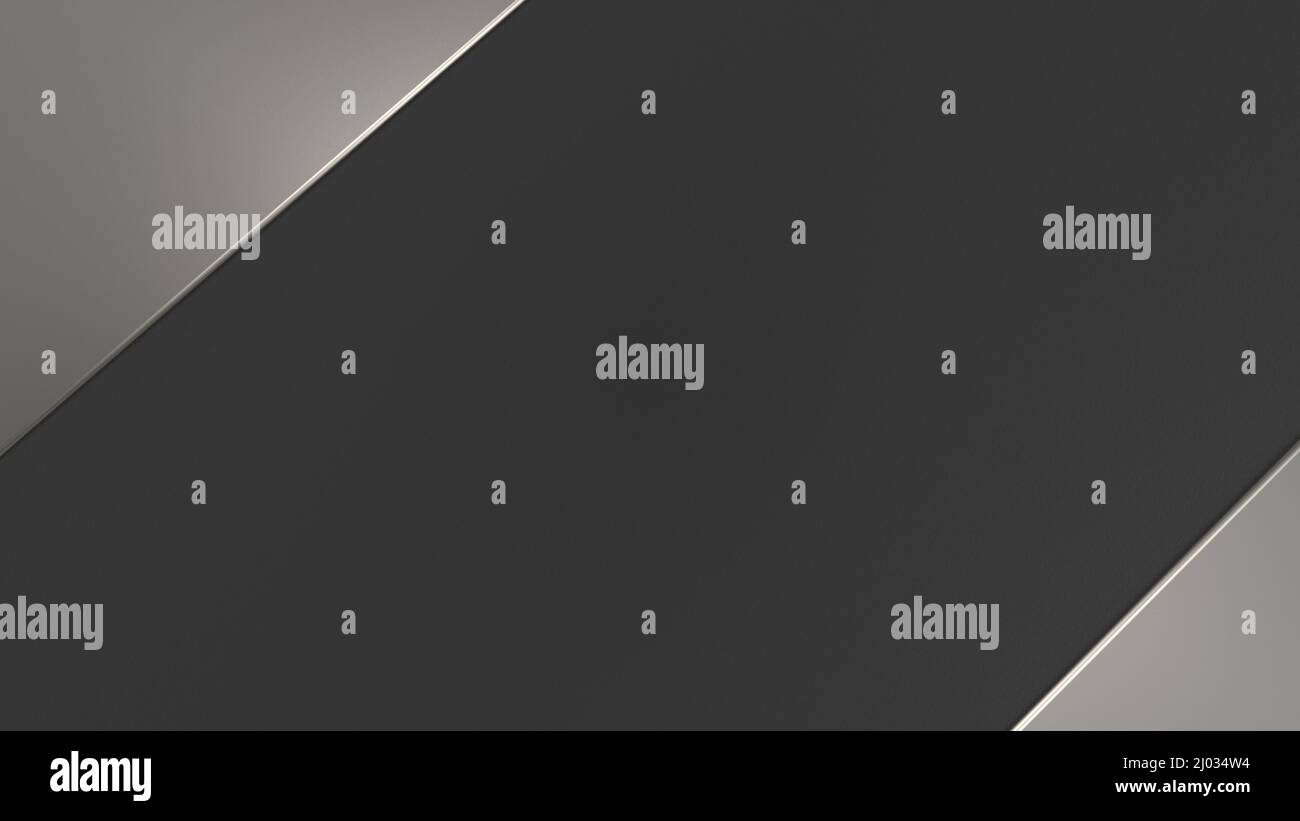 silver presentation template 3d illustration rendering Stock Photo - Alamy