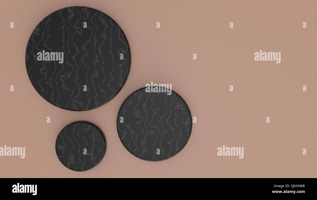 circle pattern background texture 3d illustration rendering Stock Photo ...
