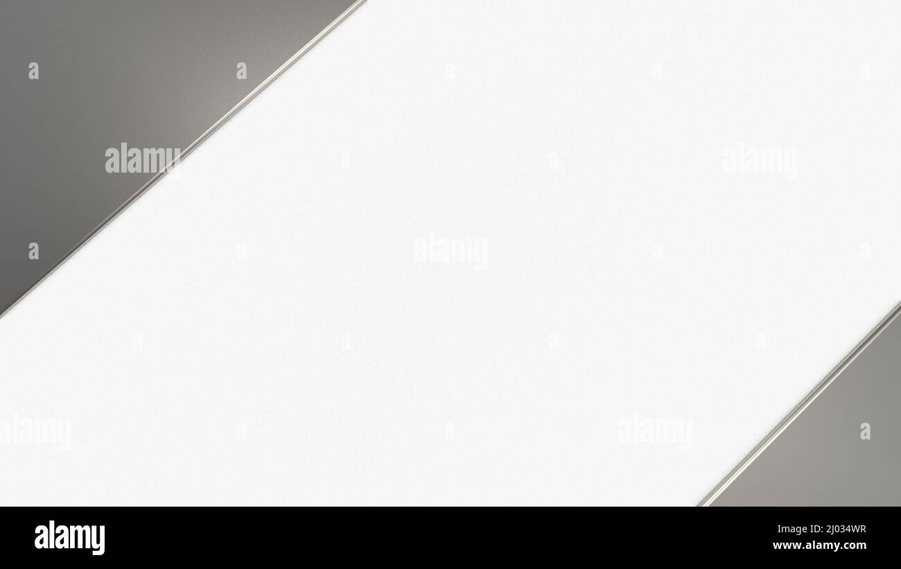 silver presentation template 3d illustration rendering Stock Photo - Alamy