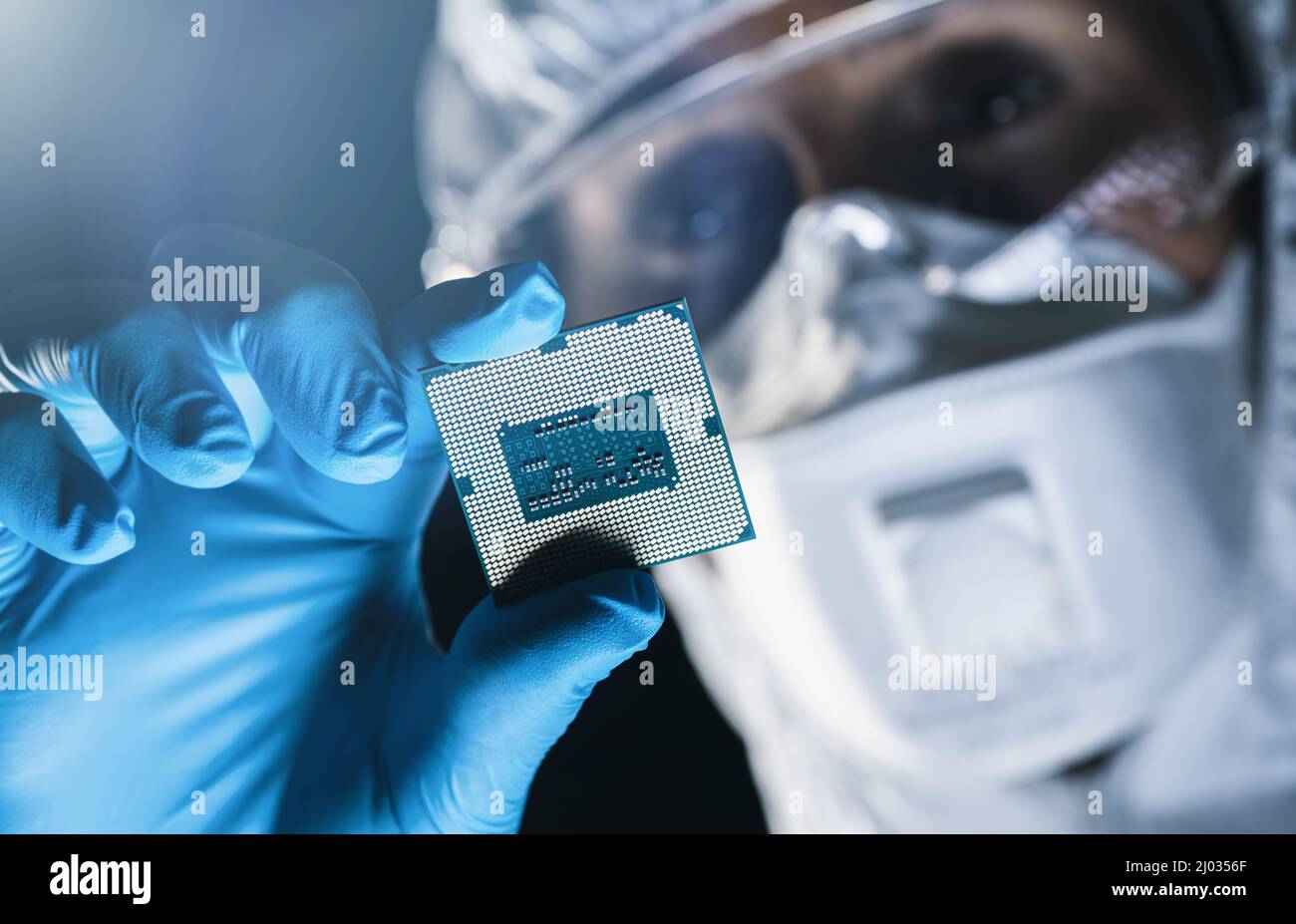 Ultra Modern Electronic Manufacturing Factory, Engineer in Sterile ...