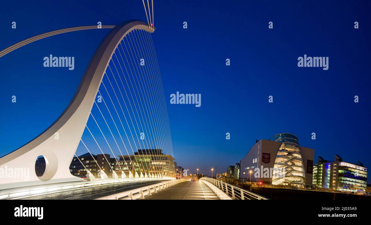 Samuel Beckett Bridge, Dublin, Ireland Stock Photo - Alamy