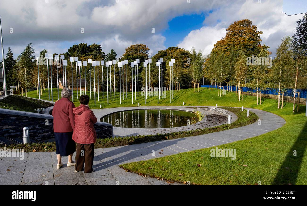 Omagh memorial garden hi-res stock photography and images - Alamy