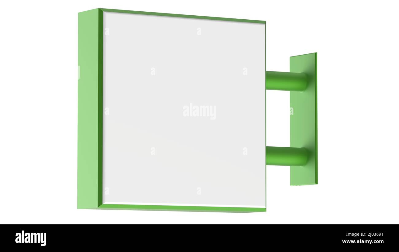 business sign 3d illustration rendering Stock Photo - Alamy