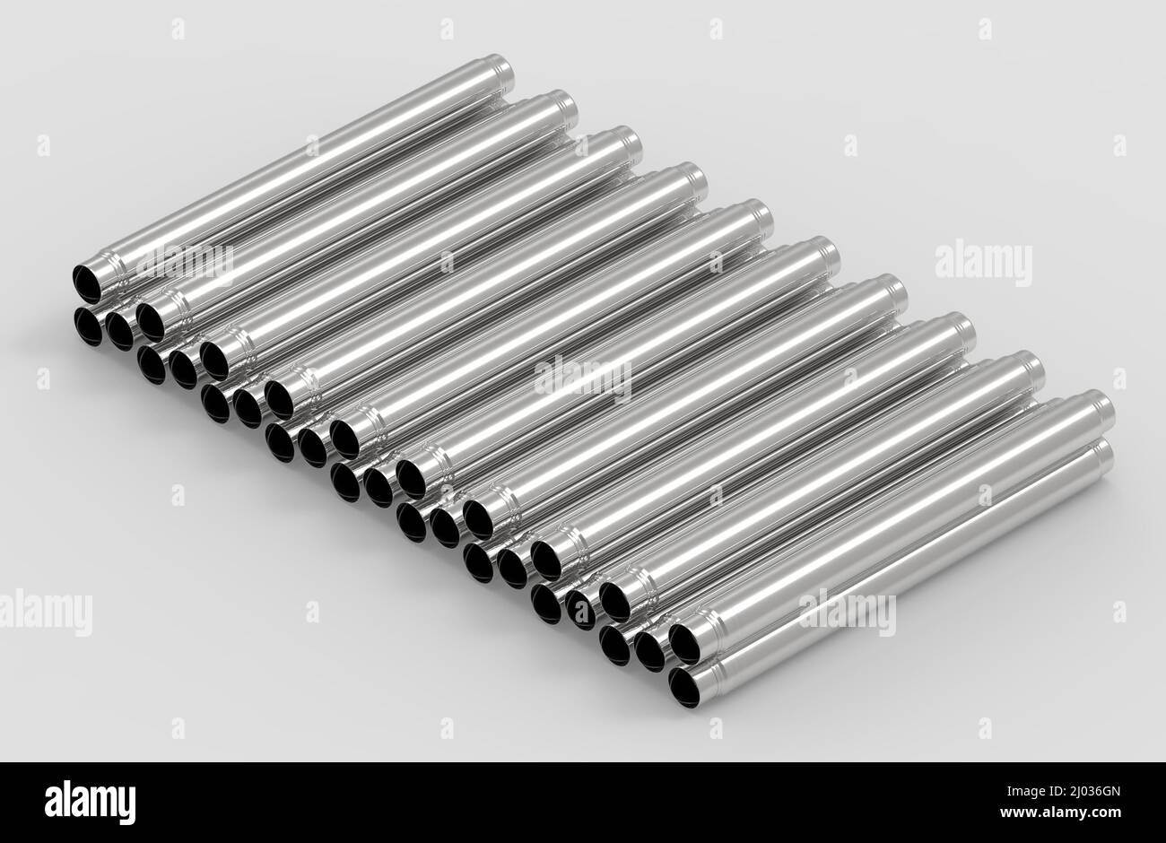 tube steel cylinder background texture 3d illustration rendering Stock ...