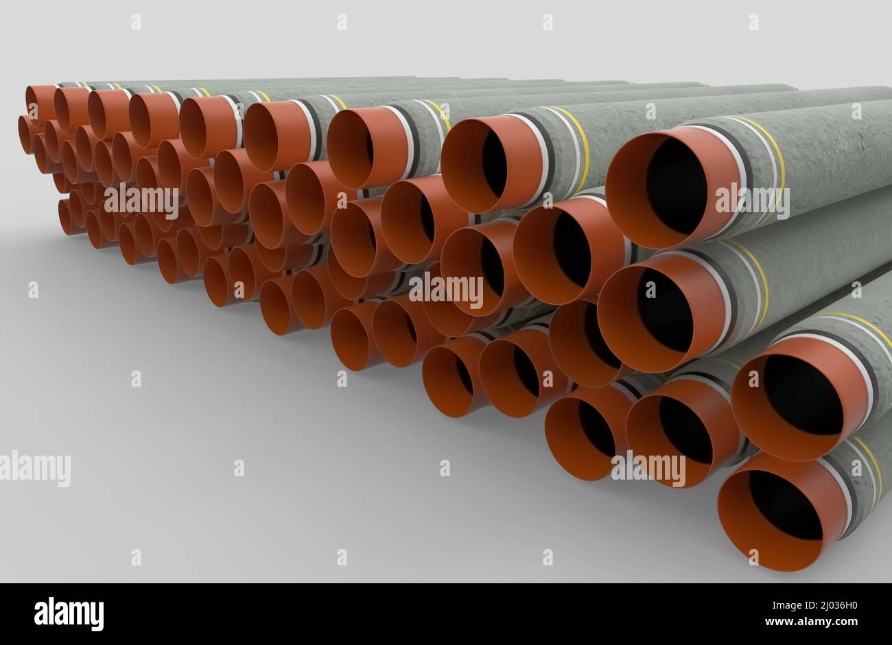oil and gas stream cylinder pipe background texture 3d illustration ...