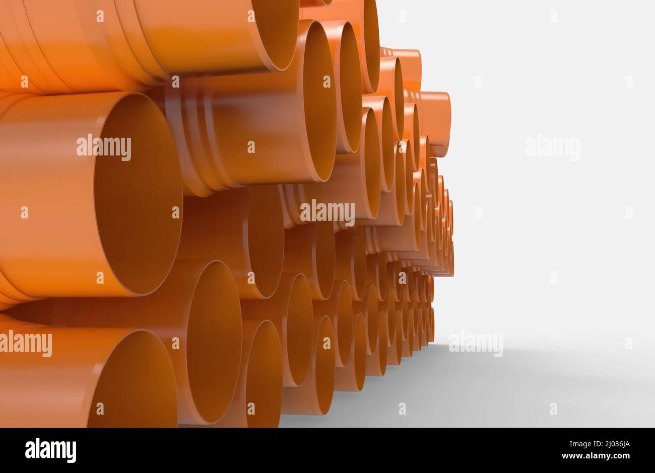 plastic cylinder pipe background texture 3d illustration rendering ...