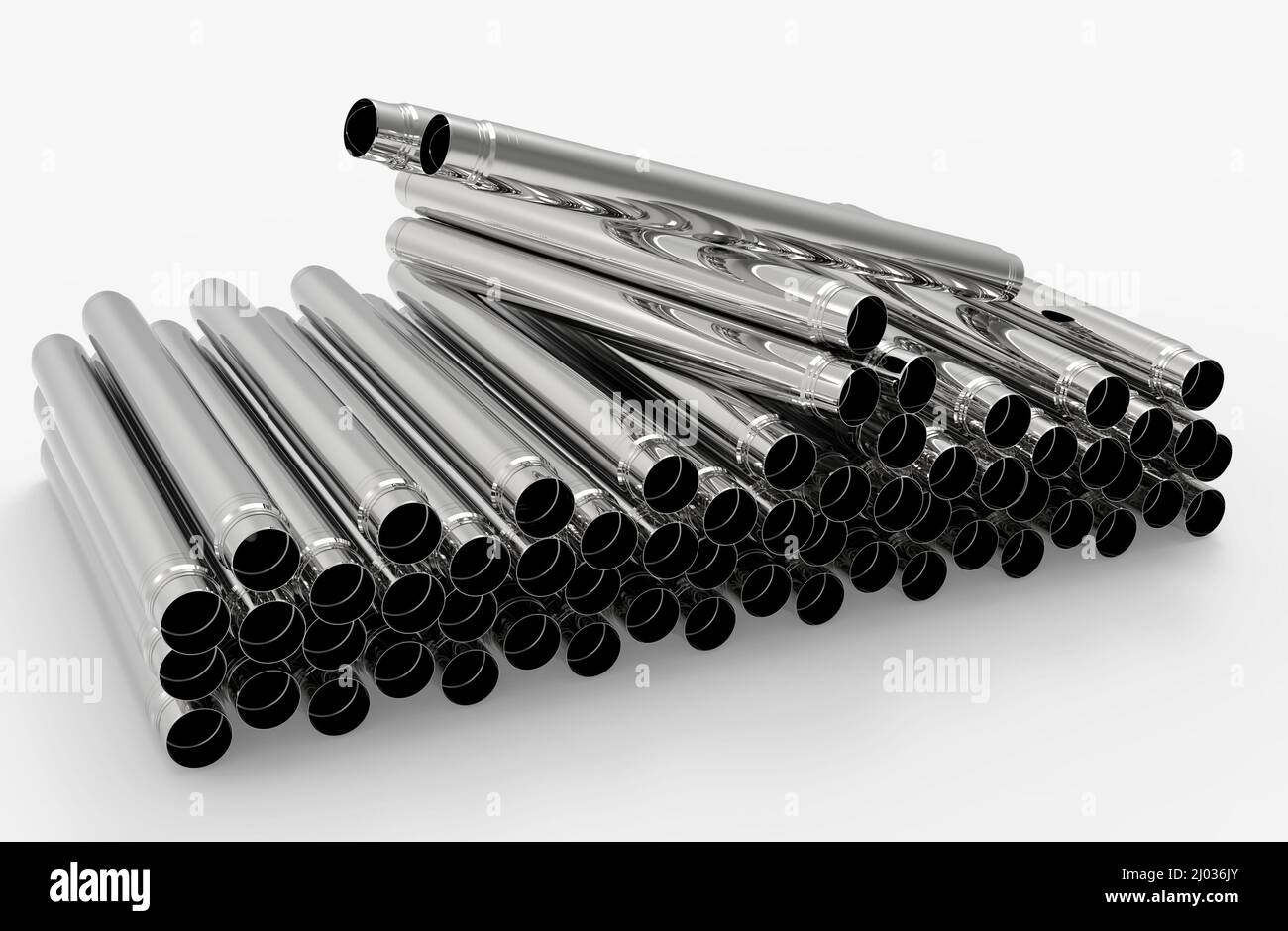 tube steel cylinder background texture 3d illustration rendering Stock ...