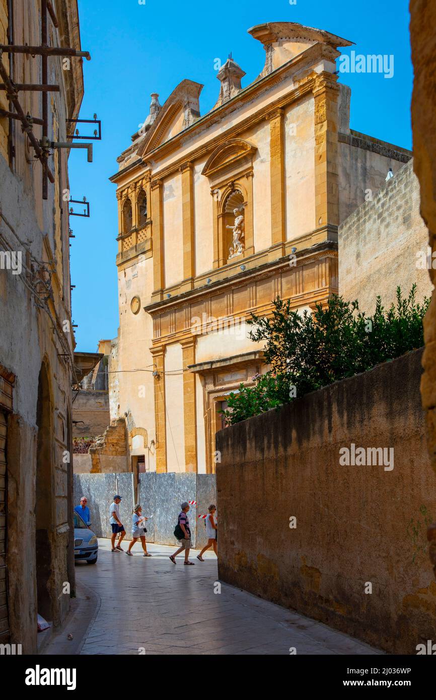 Church of San Vito in Urbe, Mazara del Vallo, Trapani, Sicily, Italy ...