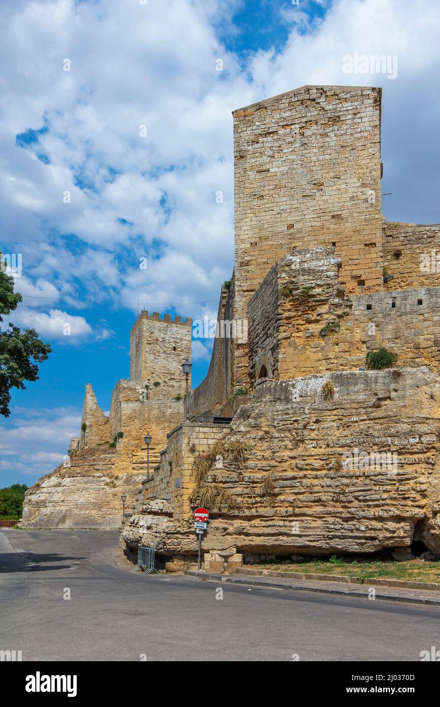 Enna castle hi-res stock photography and images - Alamy