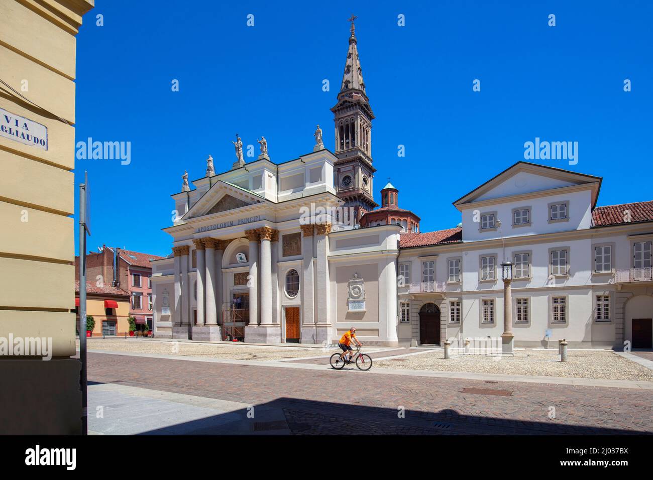 Cathedral of Saints Peter and Mark, Alessandria, Piedmont, Italy ...