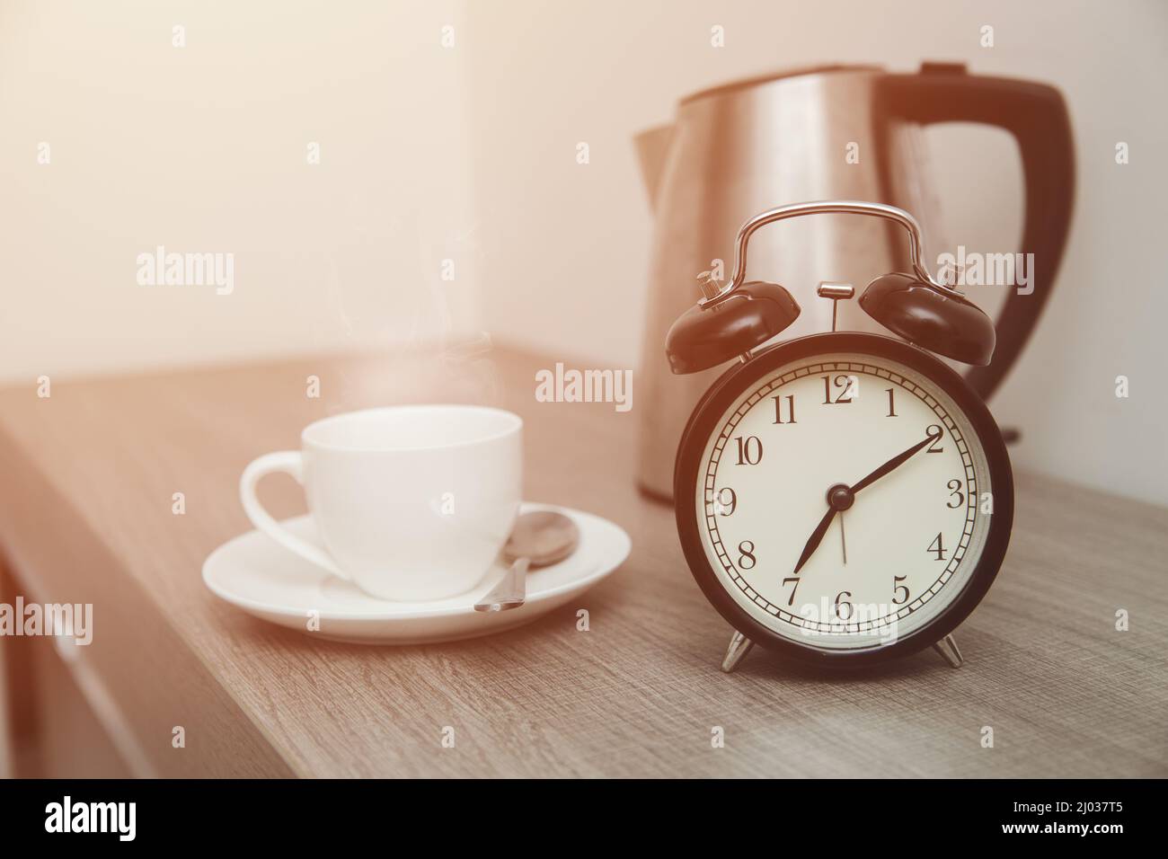 Good morning coffee break hi-res stock photography and images - Alamy