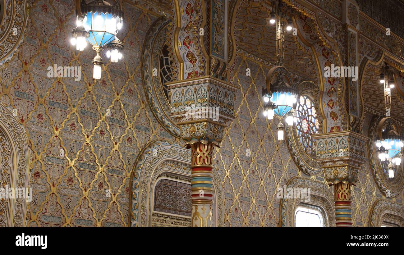 Arabic palace room hi-res stock photography and images - Alamy