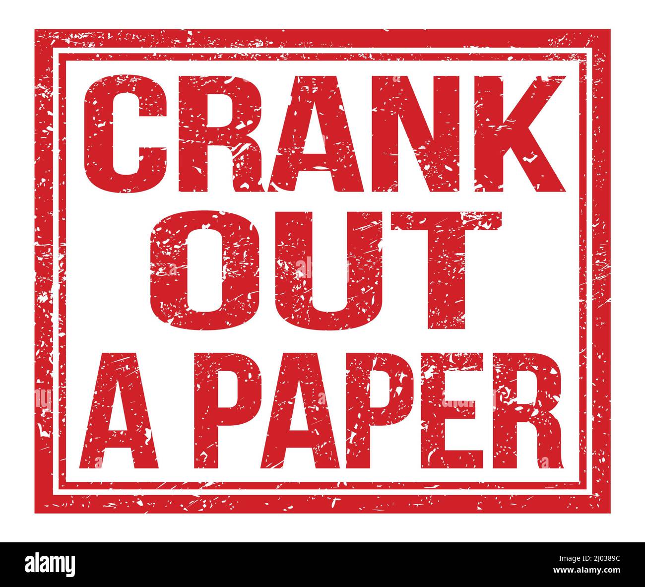 Crank out a paper hi-res stock photography and images - Alamy