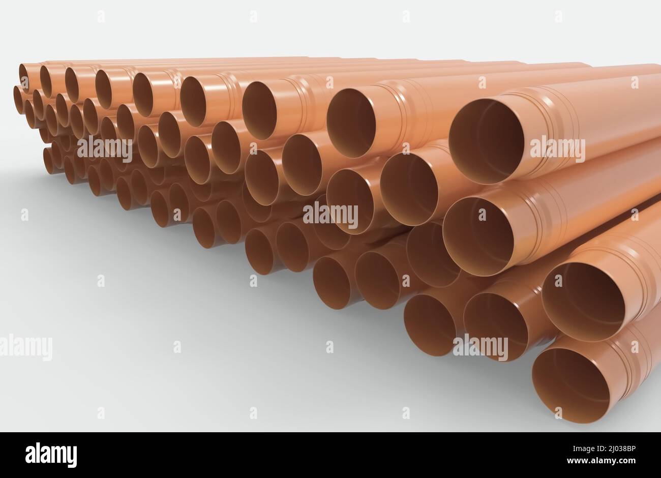 plastic cylinder pipe background texture 3d illustration rendering ...