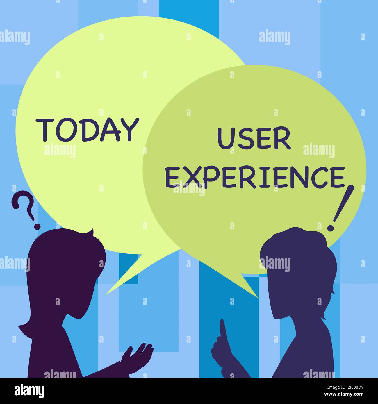 Handwriting text User Experience. Business overview using website especially in how pleasing it ...