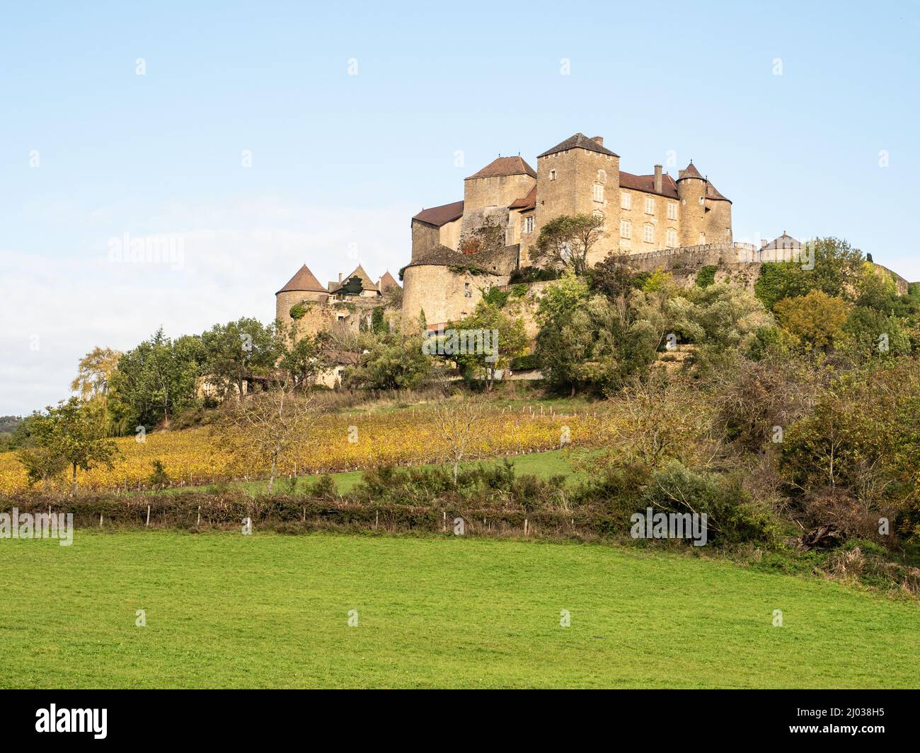 Berze Castle (Forteresse de Berze) the largest fortress in southern ...