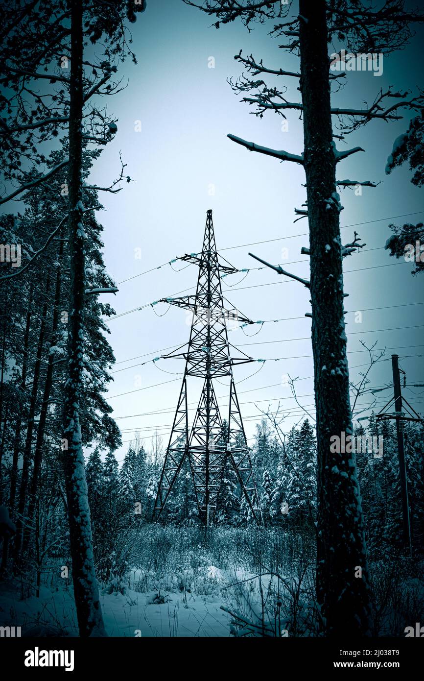 Electricitypole hi-res stock photography and images - Alamy
