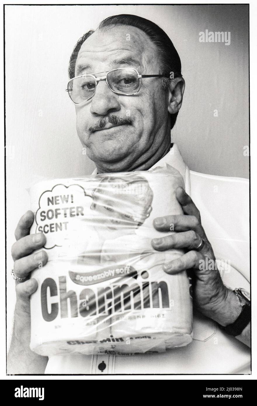 Character actor Dick Wilson, known for playing Mr. Whipple, poses with ...