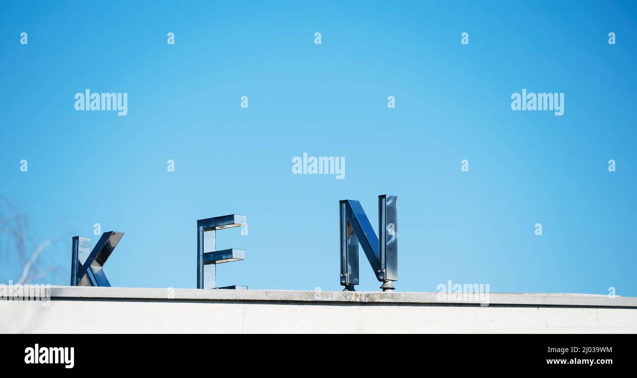 Ken font hi-res stock photography and images - Alamy
