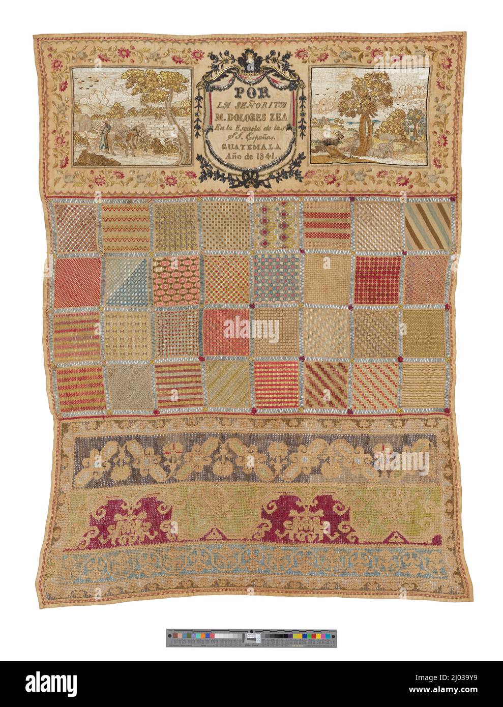 Woven silk and metal thread Cut Out Stock Images & Pictures - Alamy