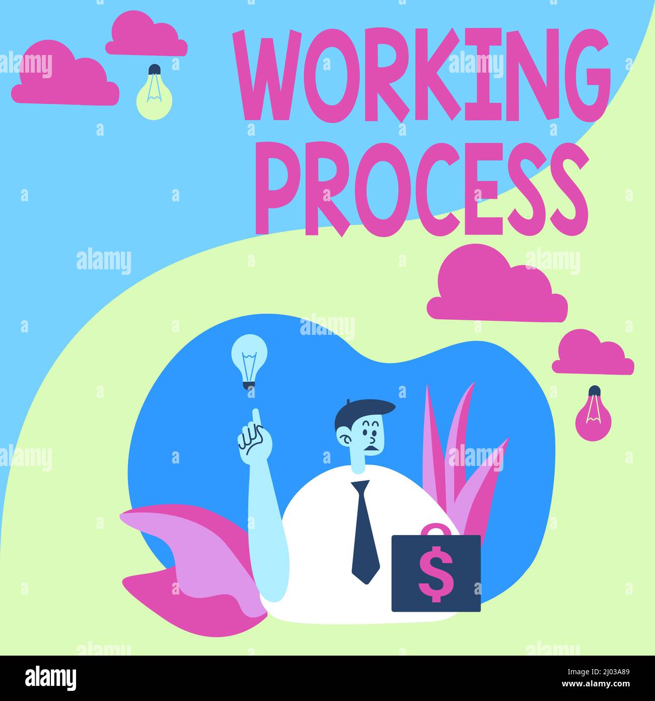 Inspiration showing sign Working Process. Word for Working Process Man ...