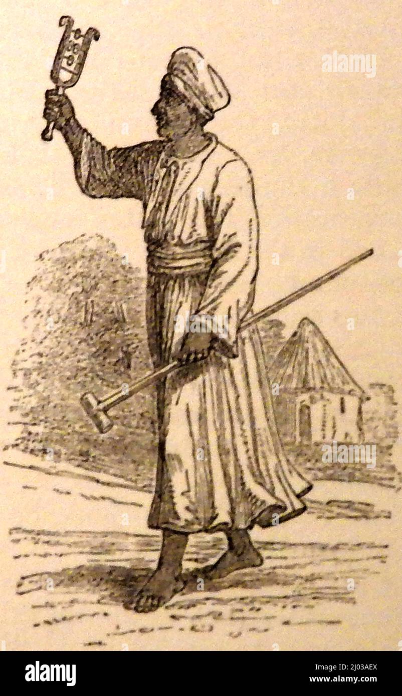 1890s illustration of an abyssinian priest hi-res stock photography and ...