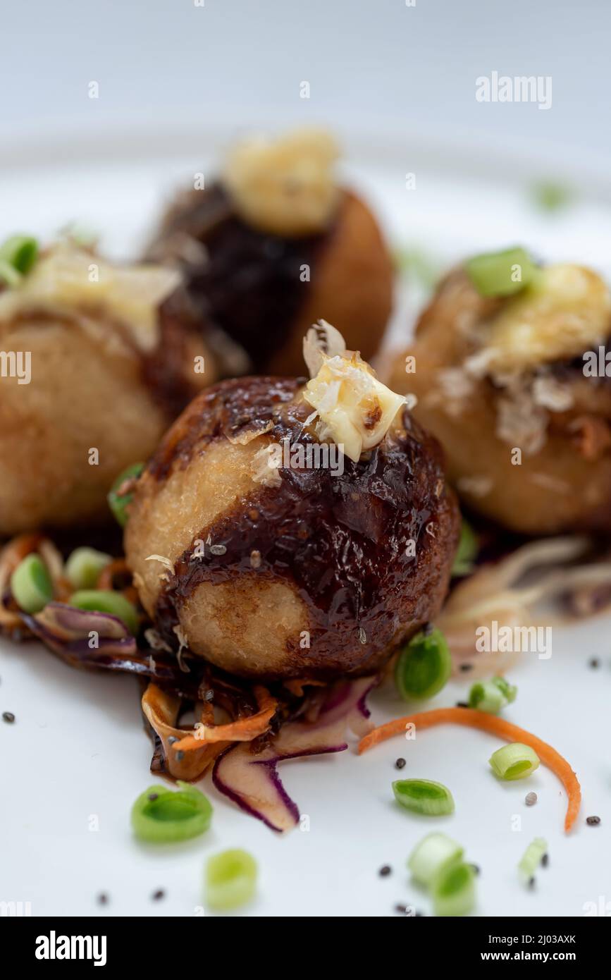Close up tako wasabi dish hi-res stock photography and images - Alamy