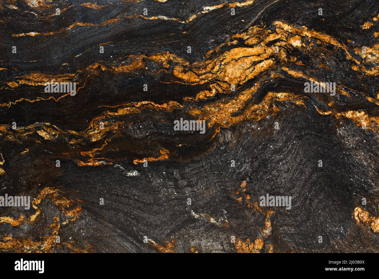 Detailed structure of magma gold marble. Natural stone texture Stock ...