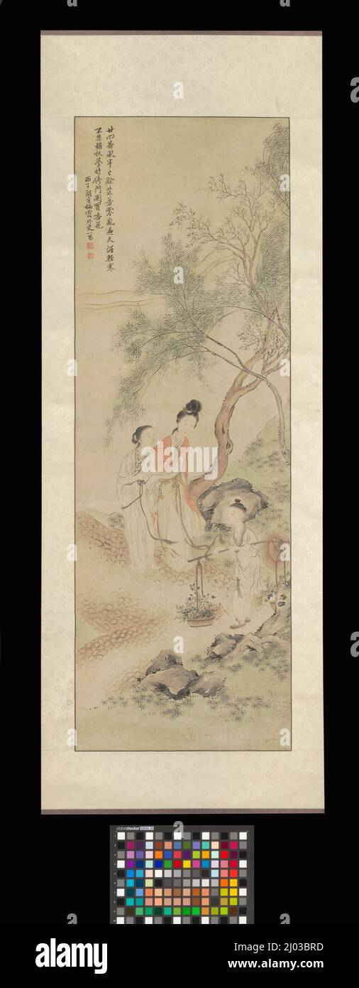 Xizi thinking of Home. Qi Feng (active early 19th century). China, Qing ...