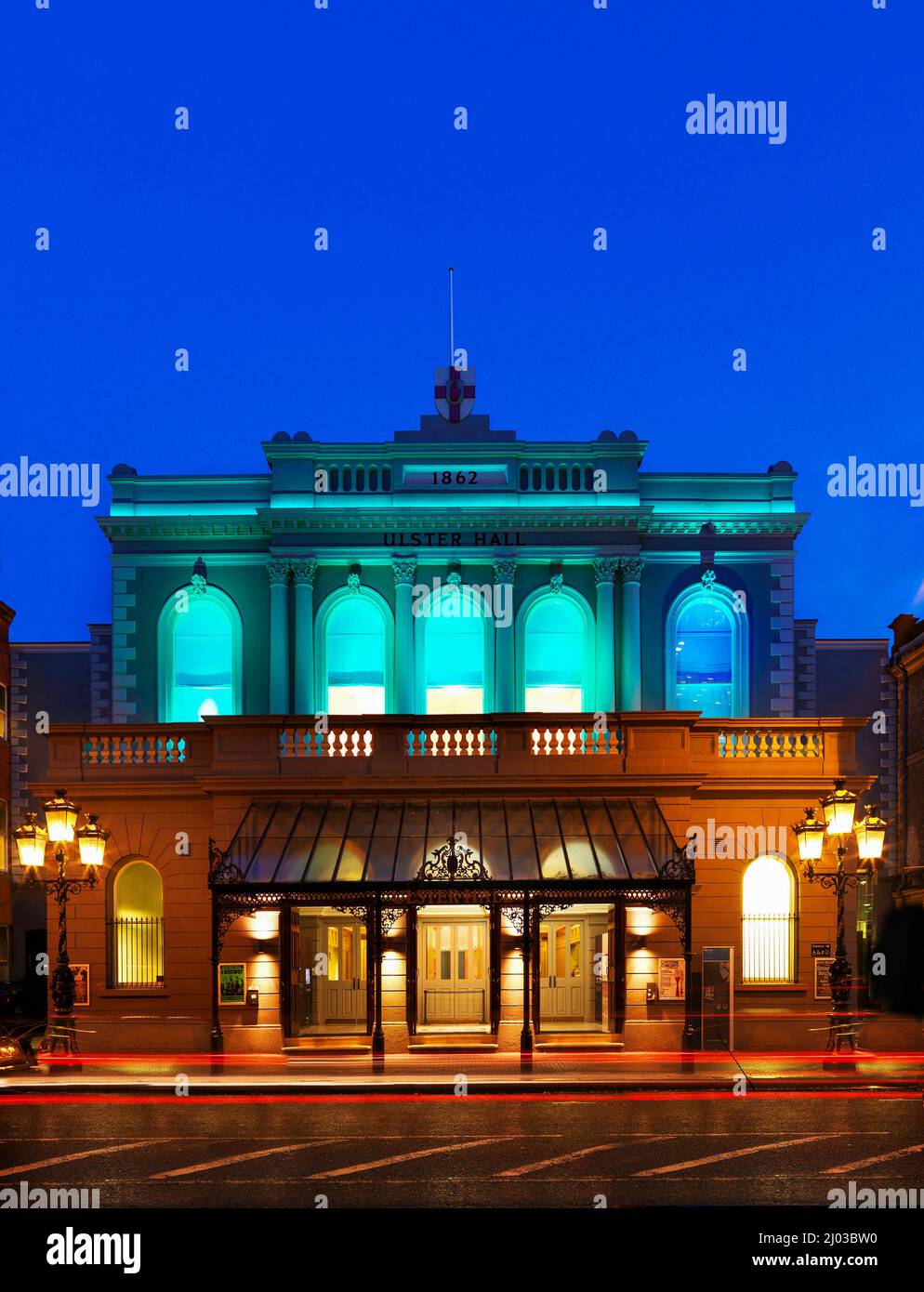 Ulster Hall Belfast concert hall built in 1862, Bedford Street, Belfast ...
