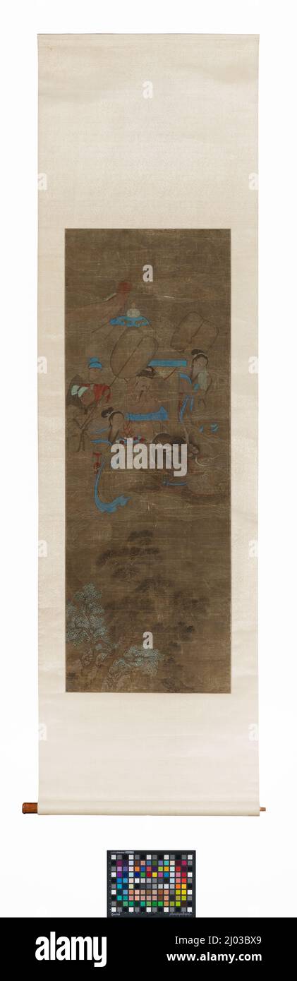 Chinese Official and Dragon. China, Qing dynasty, 1644-1911. Paintings ...