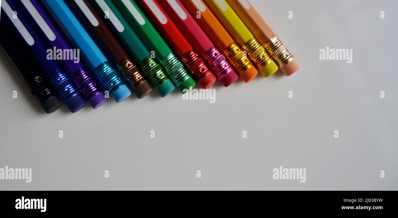 Rainbow color palette hi-res stock photography and images - Alamy