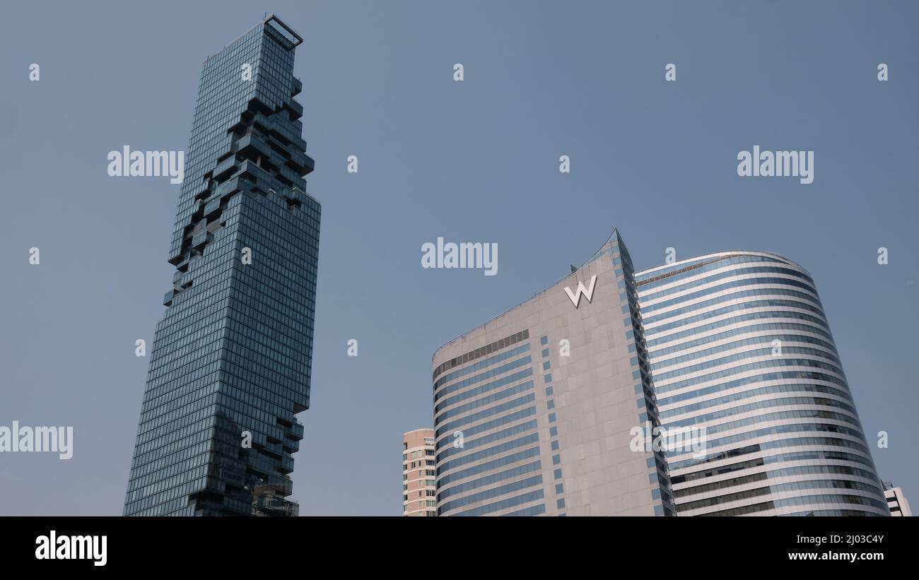 King Power Mahanakhon Building aka Lego Building Bang Rak Bangkok ...