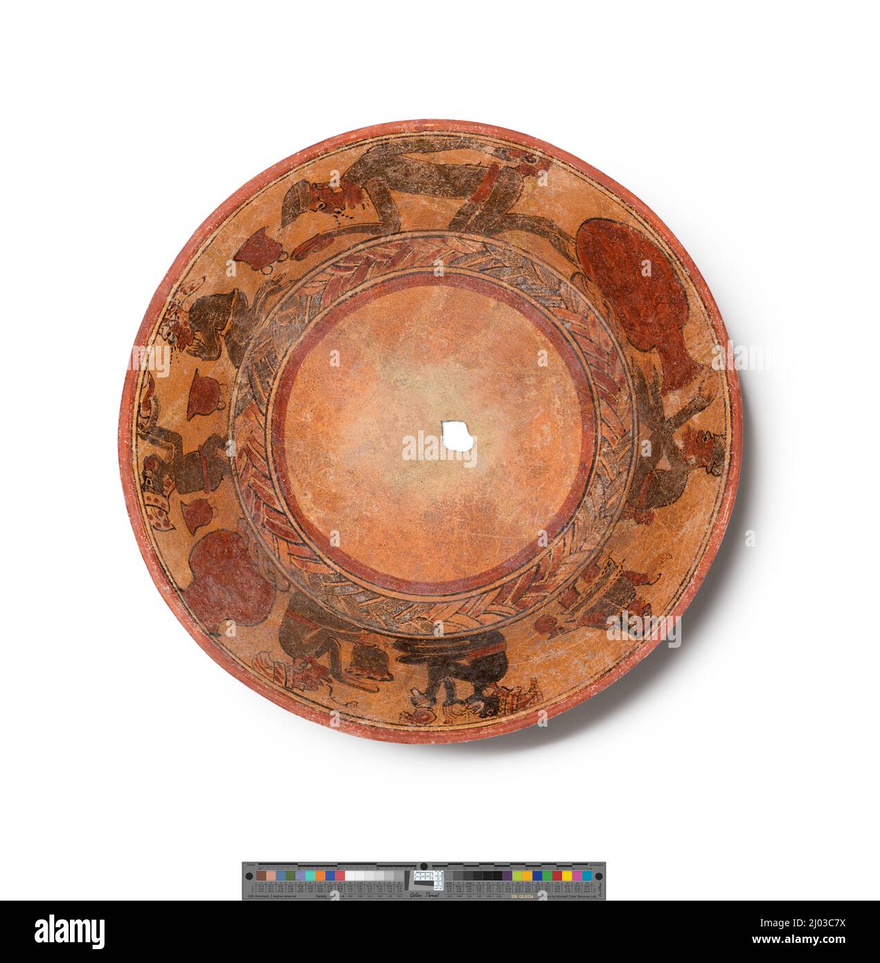 Bowl with Enema Ritual. Guatemala or Honduras, Maya, 300–600 CE ...