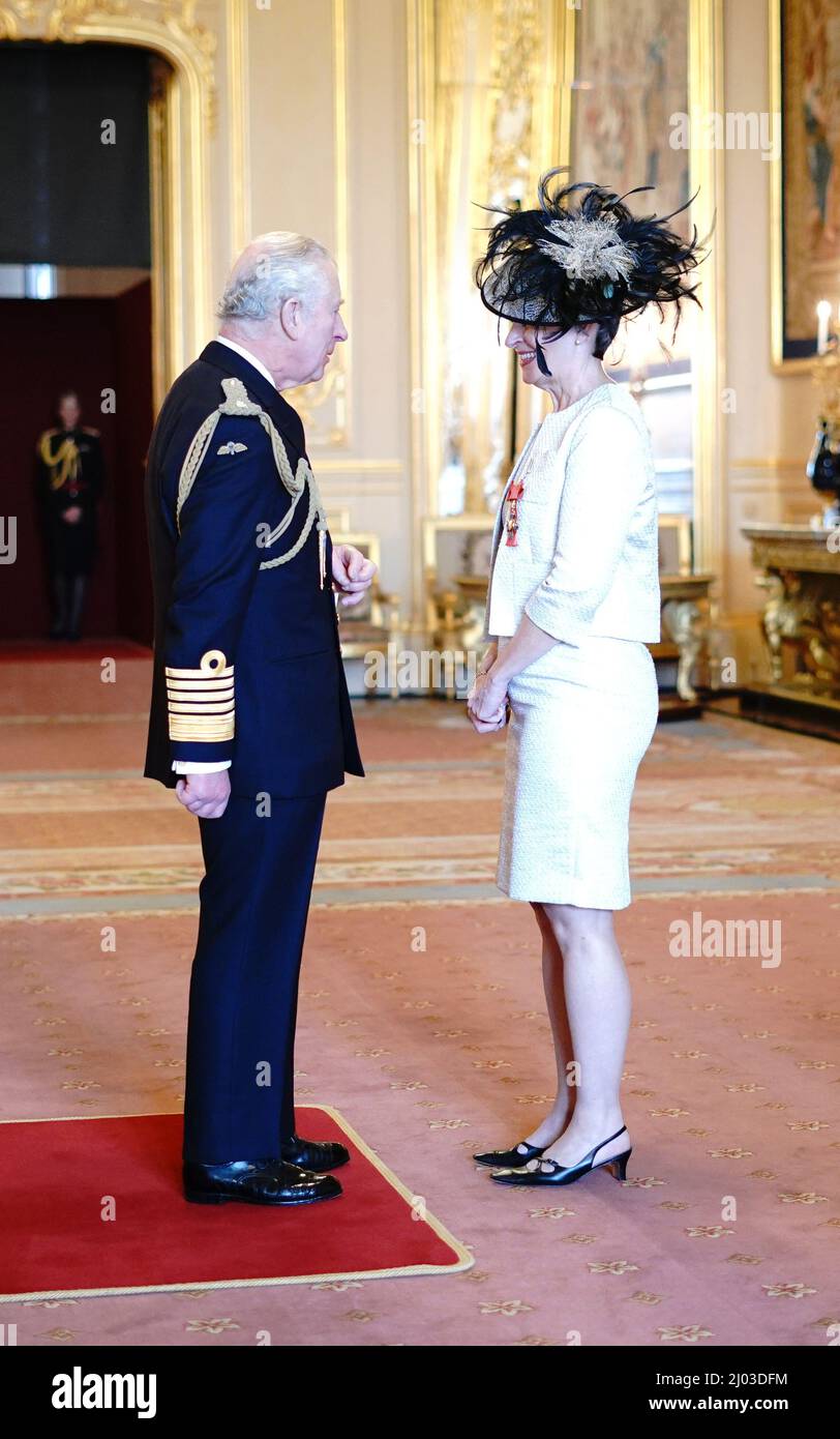 Professor Mary Creagh from London is made a CBE (Commander of the Order ...