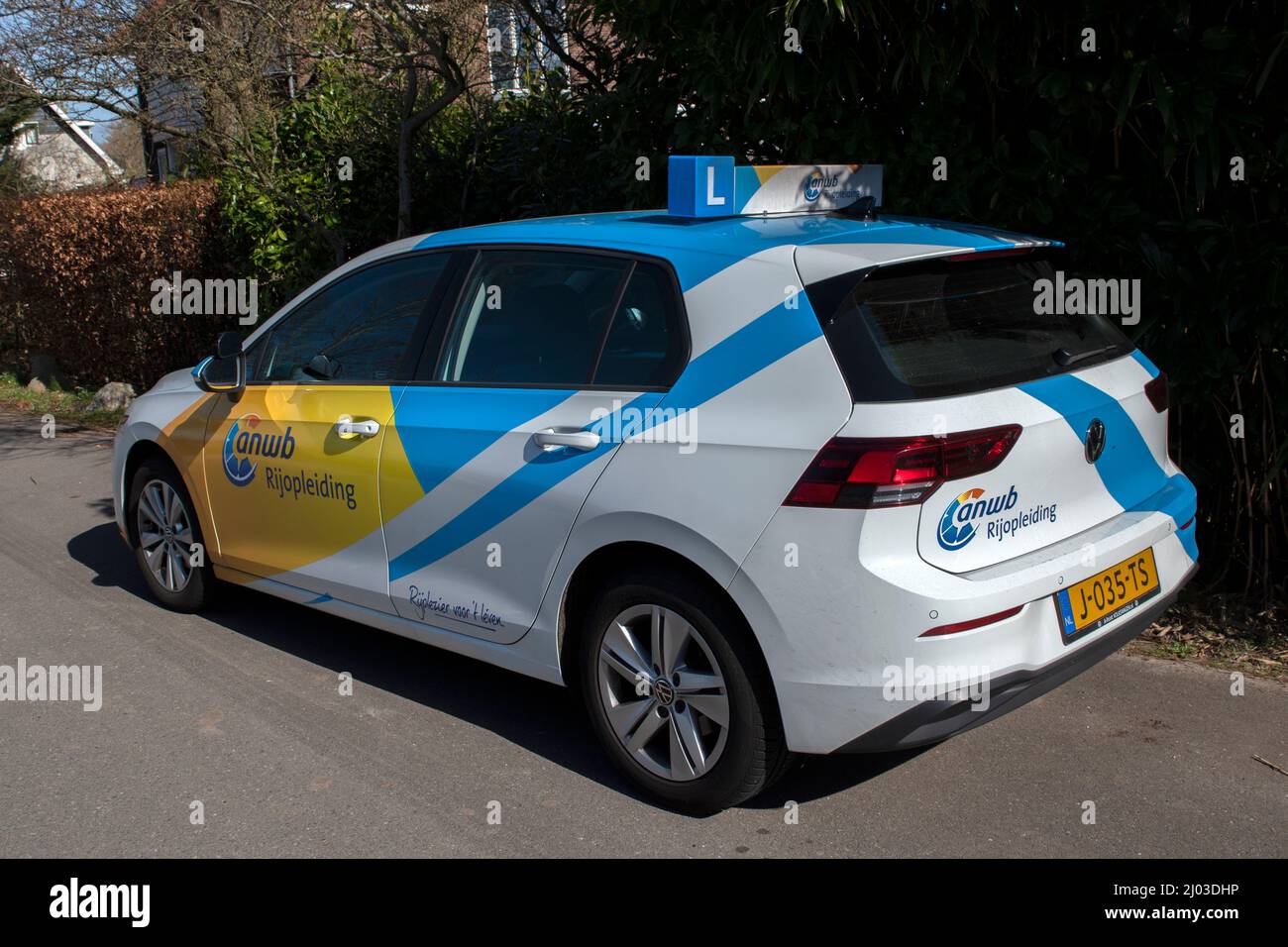 ANWB Drivers Education Car At Abcoude The Netherlands 15-3-2022 Stock ...