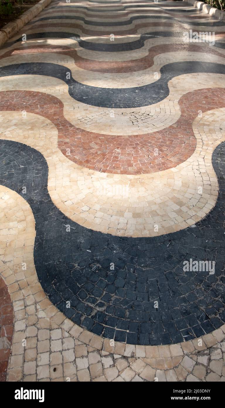 Iconic waterfront promenade in Alicante,Spain Stock Photo - Alamy
