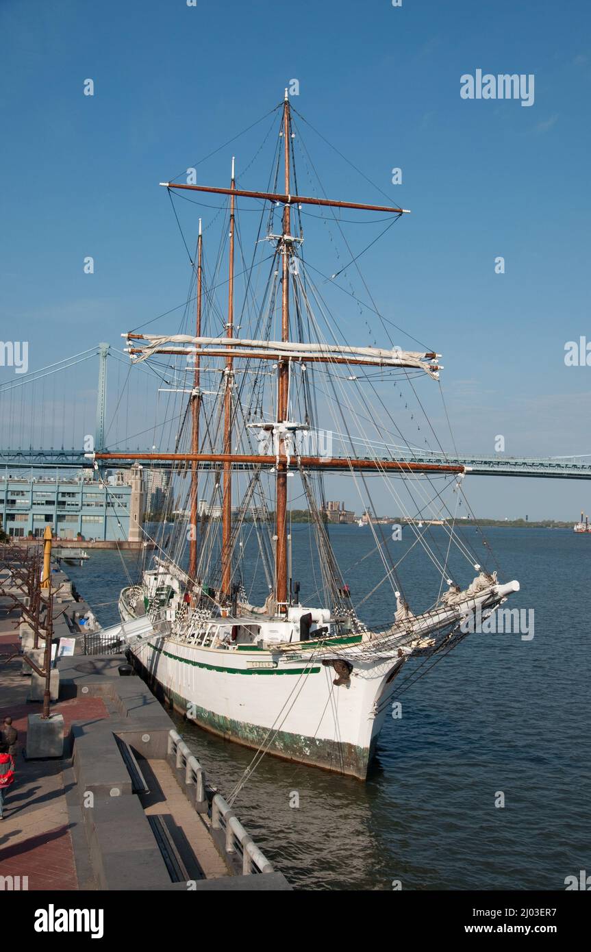 Tall Ship - The Gazela, Penn's Landing, Philadelphia, Pennsylvania, USA ...
