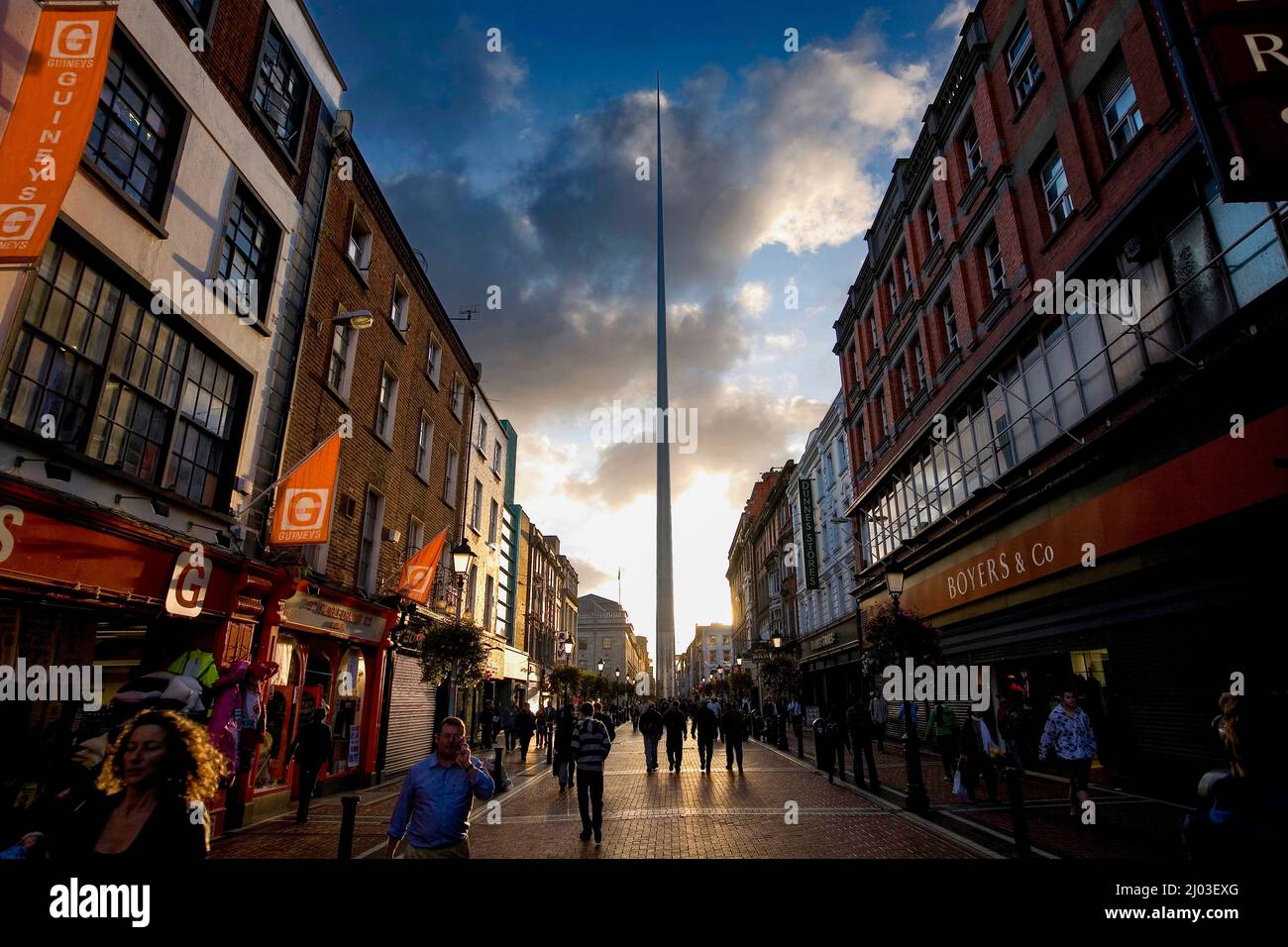 The spire ireland hi-res stock photography and images - Alamy