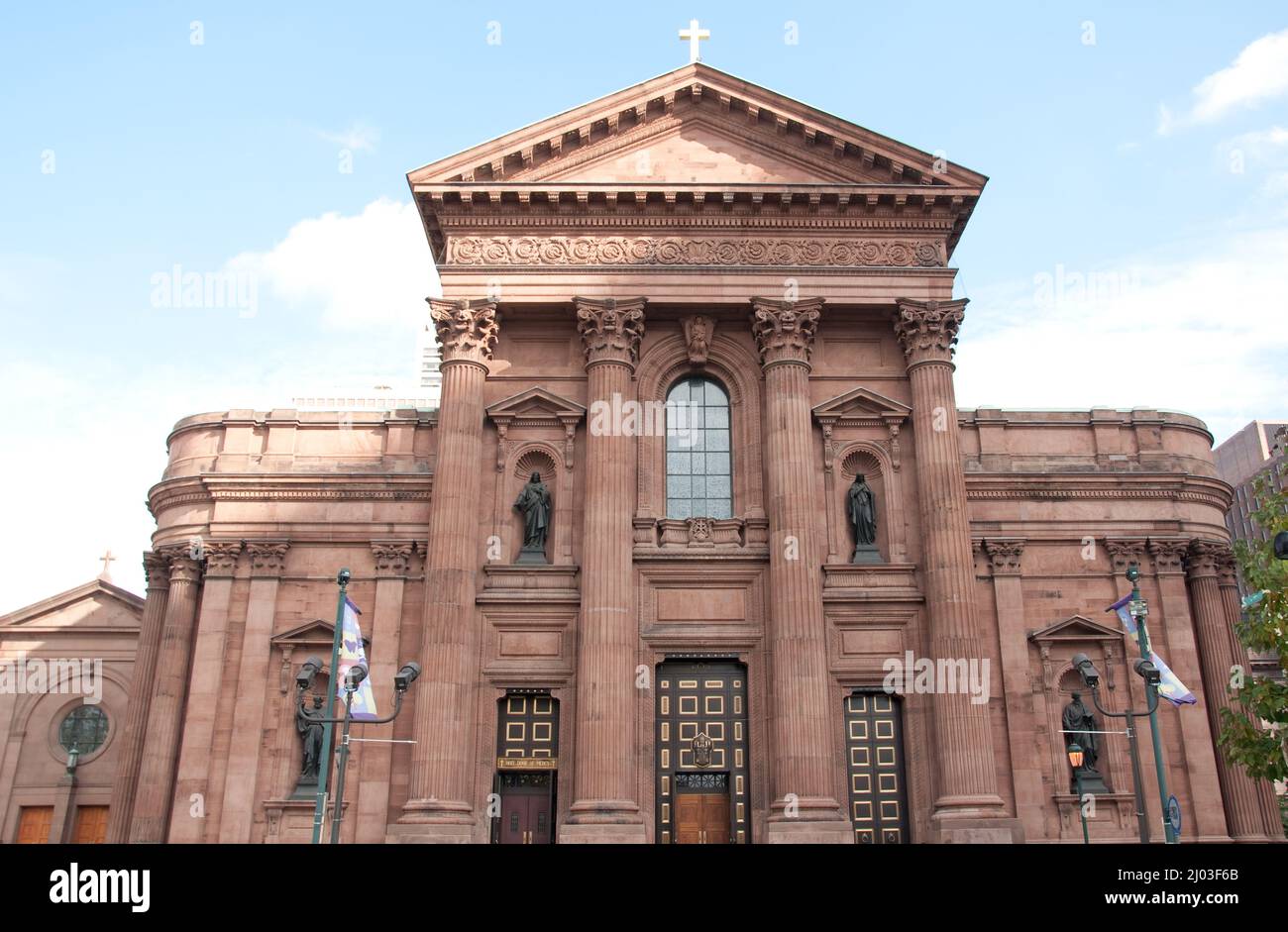 Front Entrance, Cathedral of St Peter and Paul, Philadelphia ...