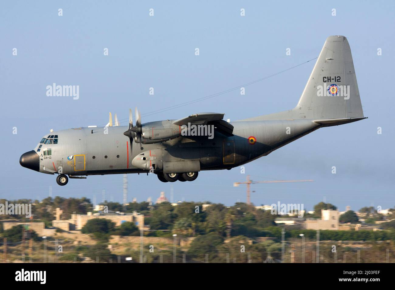 Belgian Air Force Lockheed C-130H Hercules (L-382) (REG: CH-12) on ...