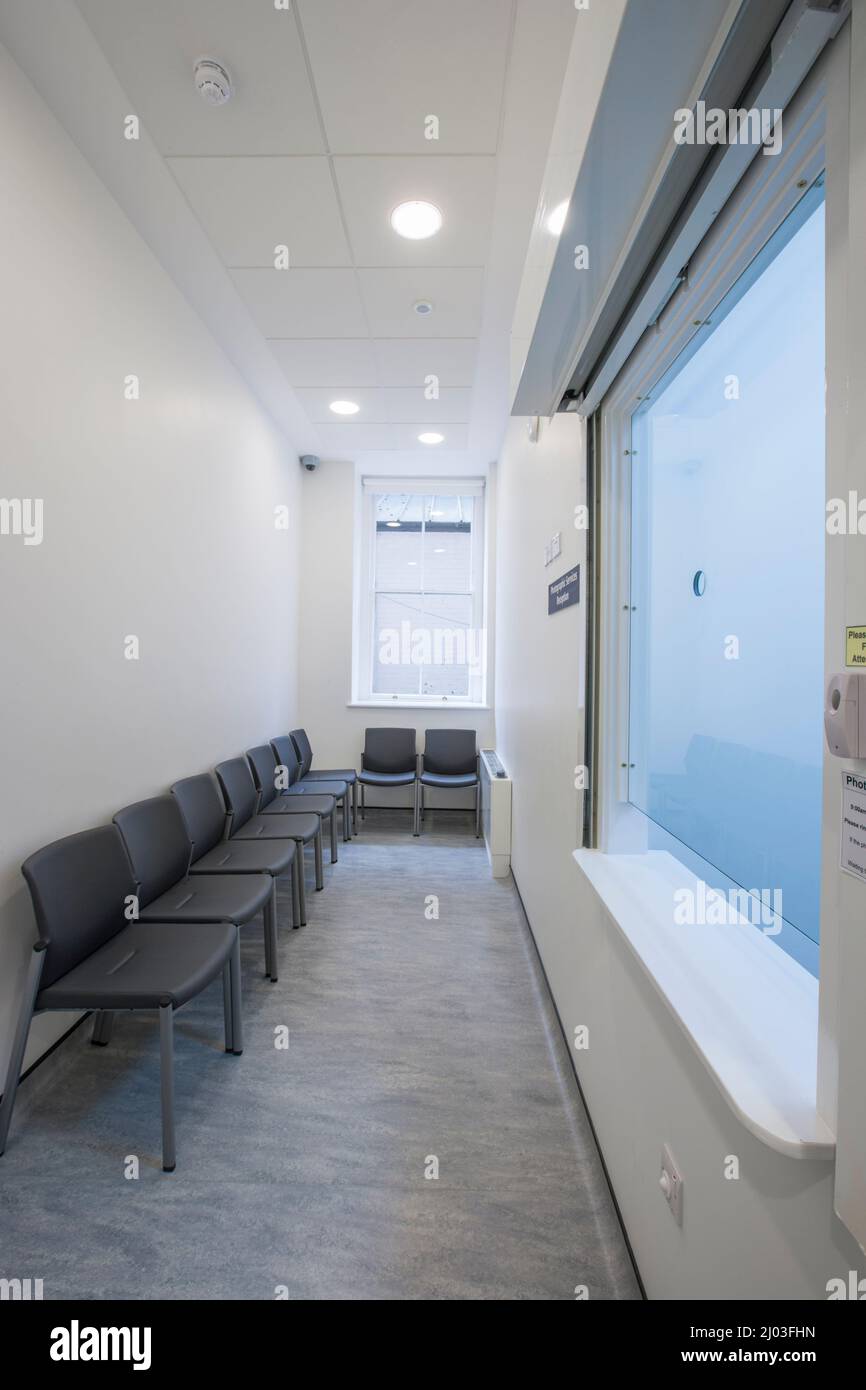 Hospital Interior waiting room Stock Photo - Alamy