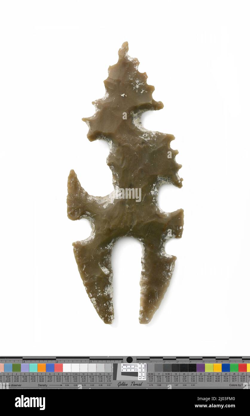 Anthropomorphic Eccentric Flint. Belize, Guatemala, Honduras, or Mexico ...